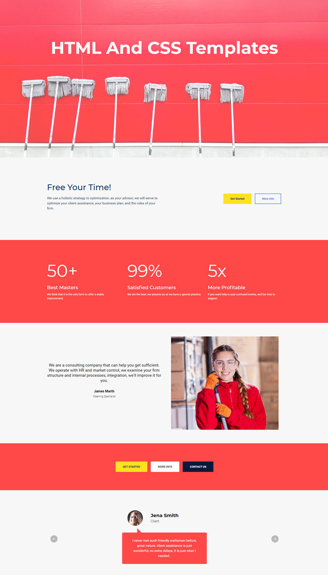 30 Top Inspirational And Helpful CSS Website Templates Examples